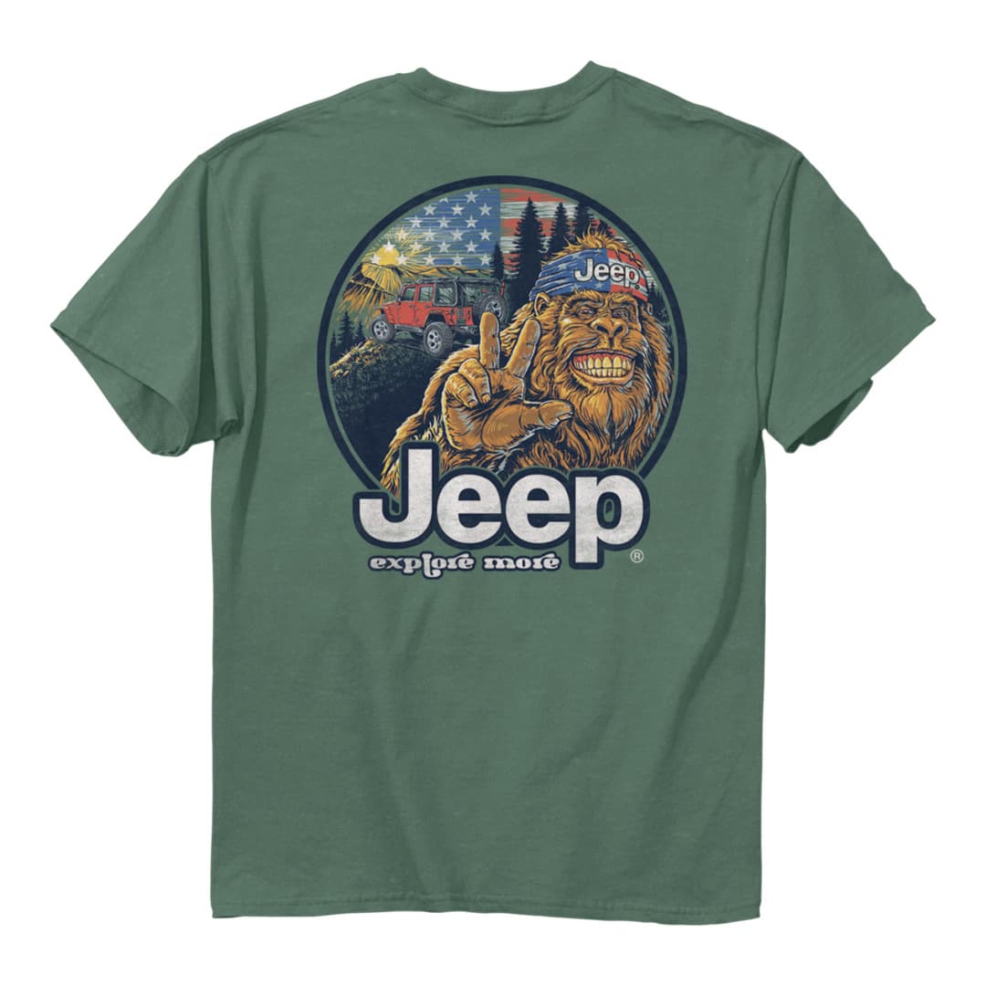 Jeep - Sasquatch Wave T-Shirt