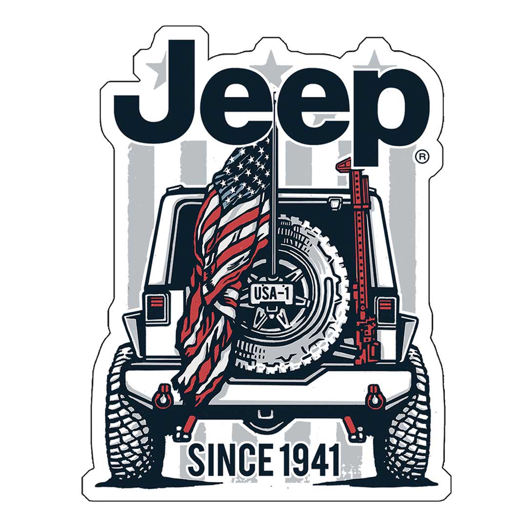 Jeep USA 1 Sticker JEDCo jeep-usa-1-sticker-jedco